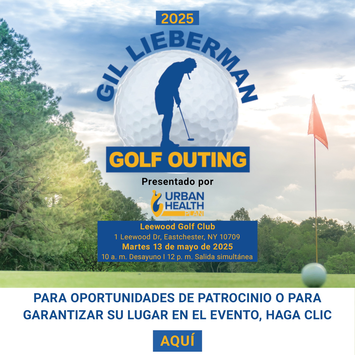 Gil Lieberman Golf Outing - Martes, 13 de mayo de 2025 - Urban Health Plan